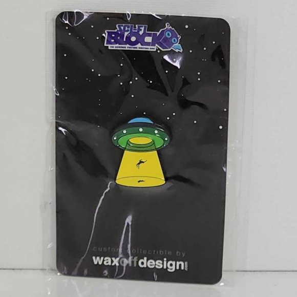 waxoffdesigns | Accessories | 2 For 2 Alien Abduction Ufo Enamel Pin ...
